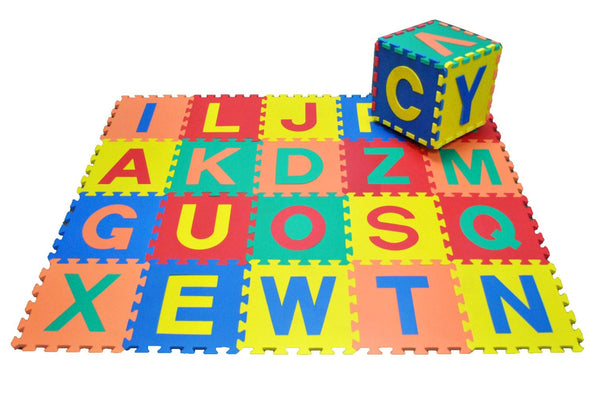 Large Upper Case Foam Alphabet Tiles set – Northern Softplay